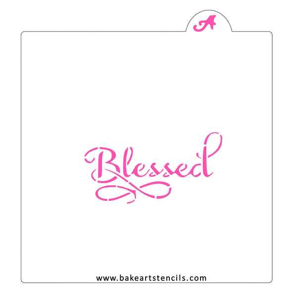 Blessed Cookie Stencil | Cake Craft Shoppe, LLC