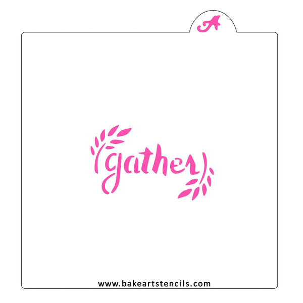 Gather Cookie Stencil | Cake Craft Shoppe, LLC