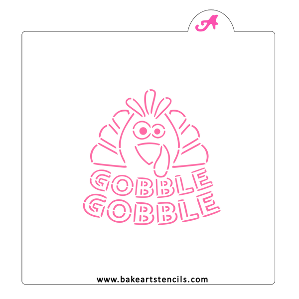 Gobble PYO Cookie Stencil | Cake Craft Shoppe, LLC