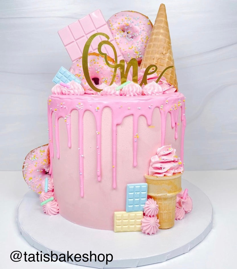 "ONE" CAKE TOPPER | Cake Craft Shoppe, LLC