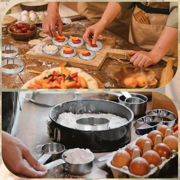 Round Crumpet Rings | Cake Craft Shoppe, LLC