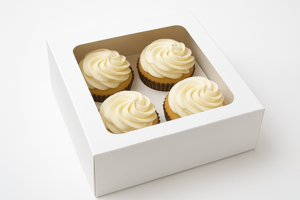 Cupcake Box Set with Inserts - 6ct /12ct | Cake Craft Shoppe, LLC