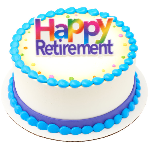 Happy Retirement Topper | Cake Craft Shoppe, LLC