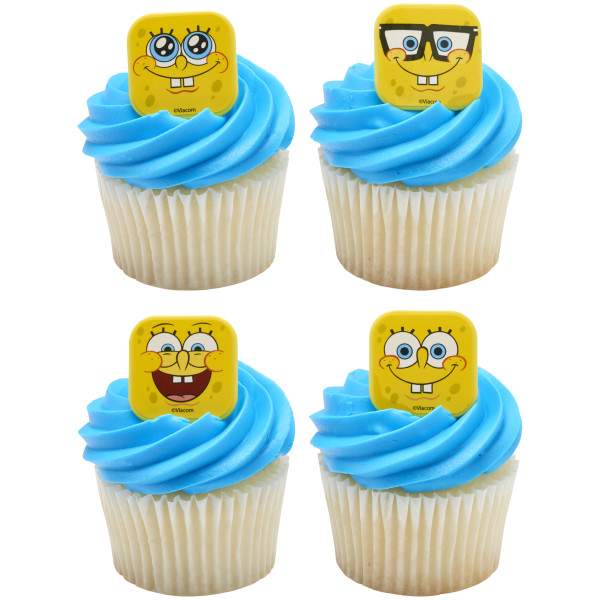 SpongeBob SquarePants™ Rings - 12ct | Cake Craft Shoppe, LLC