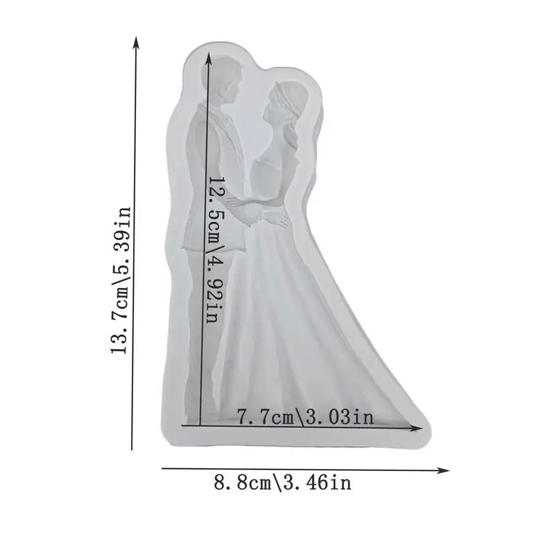 Wedding Couple mold | Cake Craft Shoppe, LLC