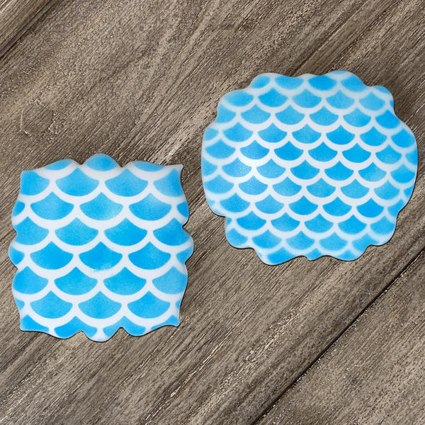 Big Fish Scales Pattern Stencil | Cake Craft Shoppe, LLC