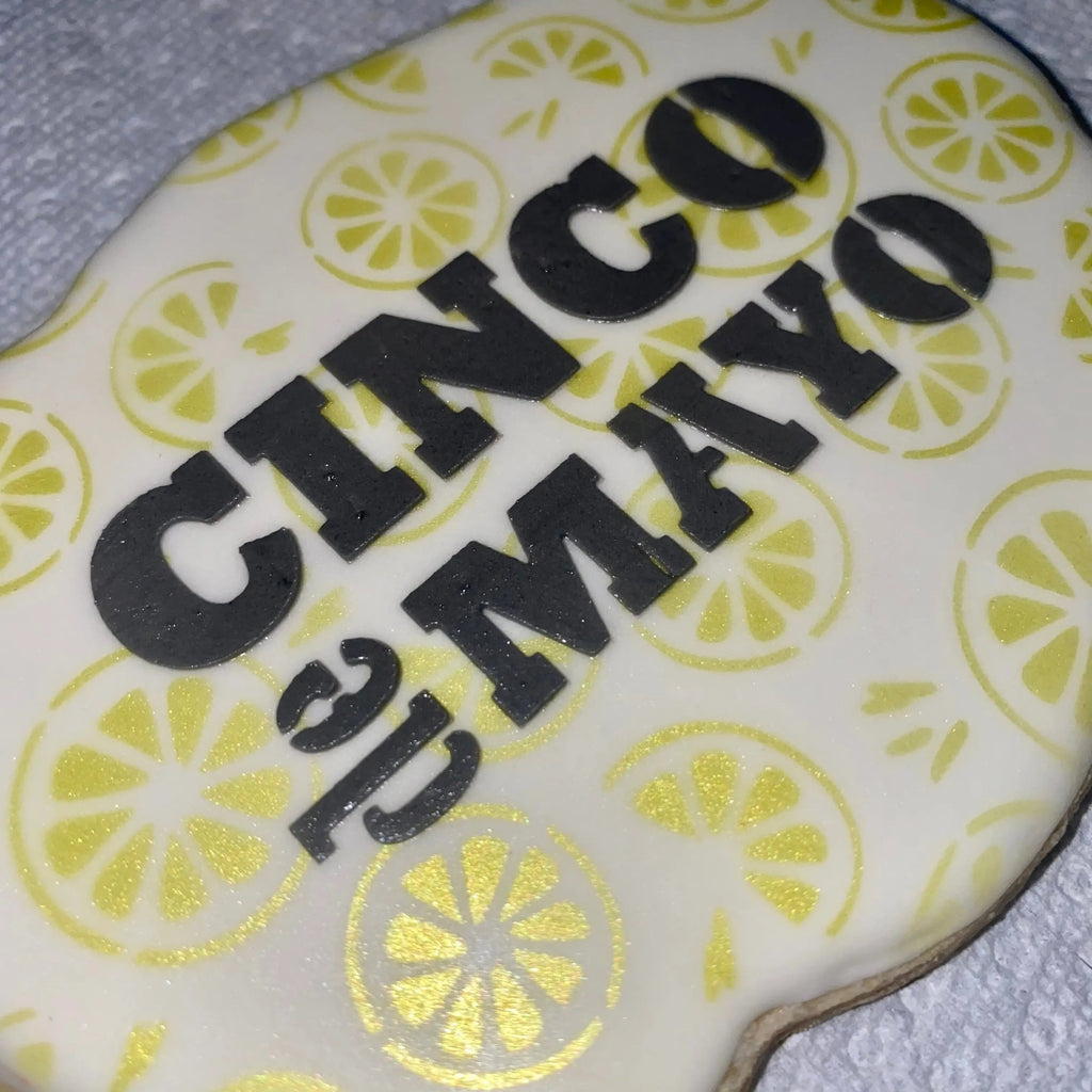 Citrus Squeeze Cookie Stencil | Cake Craft Shoppe, LLC