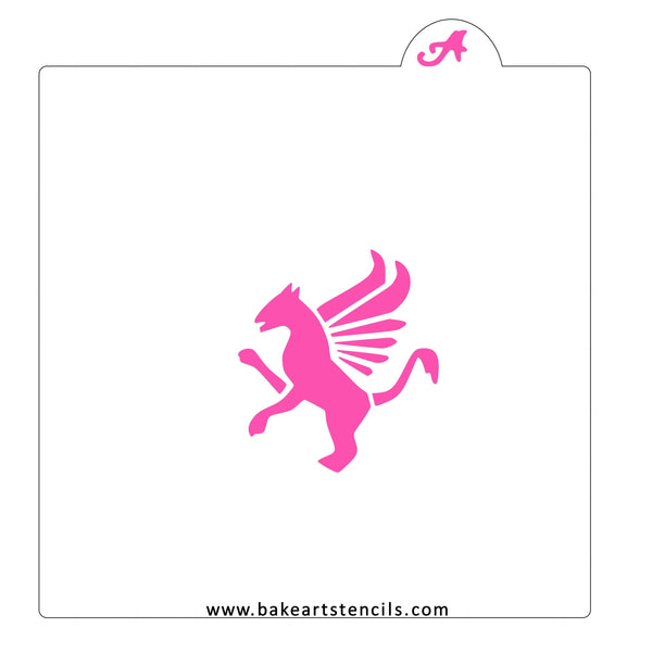 Gryphon Mythical Cookie Stencil | Cake Craft Shoppe, LLC