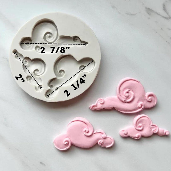CLOUD TRIO MOLD | Cake Craft Shoppe, LLC