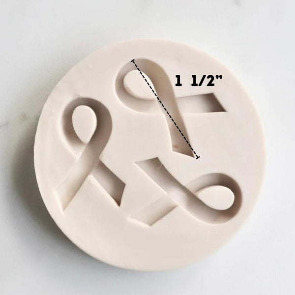 CANCER AWARENESS RIBBON MOLD | Cake Craft Shoppe, LLC