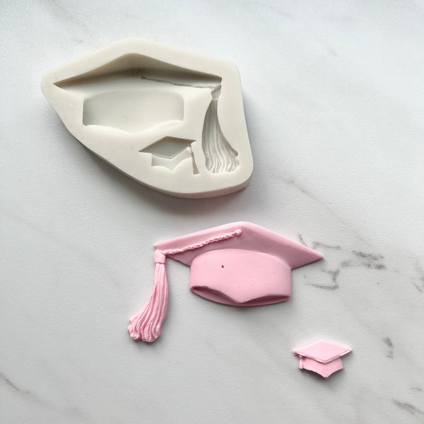 GRADUATION CAP DUO MOLD | Cake Craft Shoppe, LLC