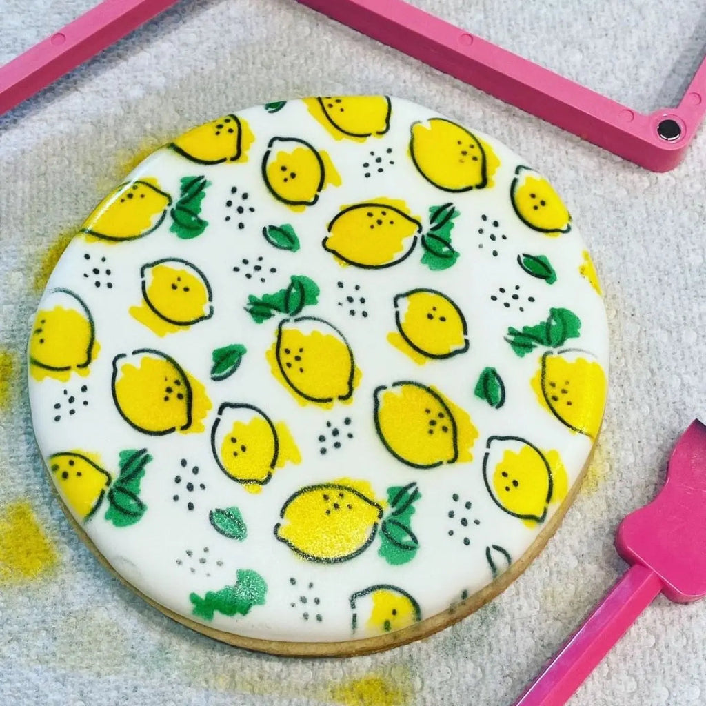 Lemon Squeezy Cookie Stencil | Cake Craft Shoppe, LLC