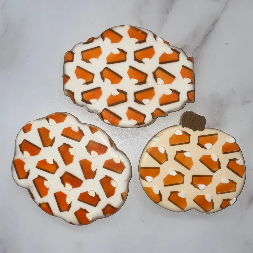 Pie Slices Pattern Stencil Set | Cake Craft Shoppe, LLC