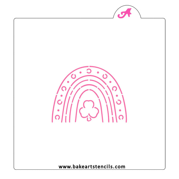 Rainbow Luck PYO Cookie Stencil | Cake Craft Shoppe, LLC