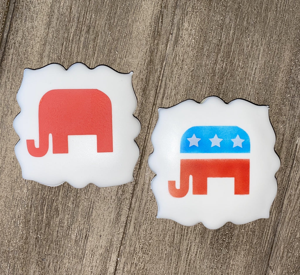 Republican Elephant Stencil Set | Cake Craft Shoppe, LLC