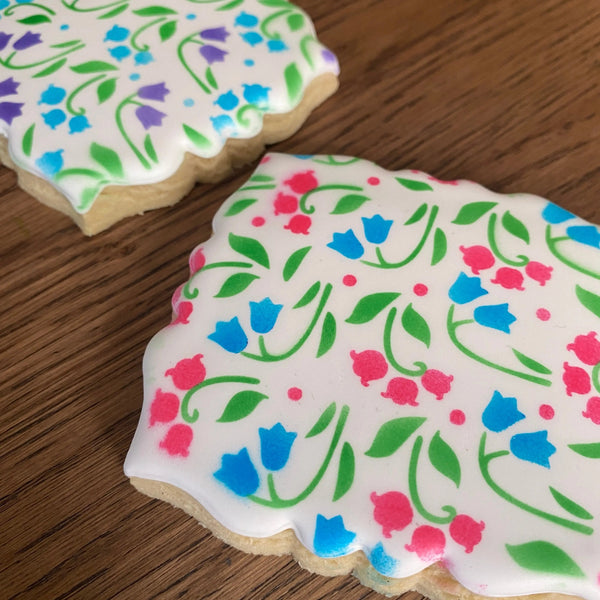 Spring Meadow Cookie Stencil Set | Cake Craft Shoppe, LLC