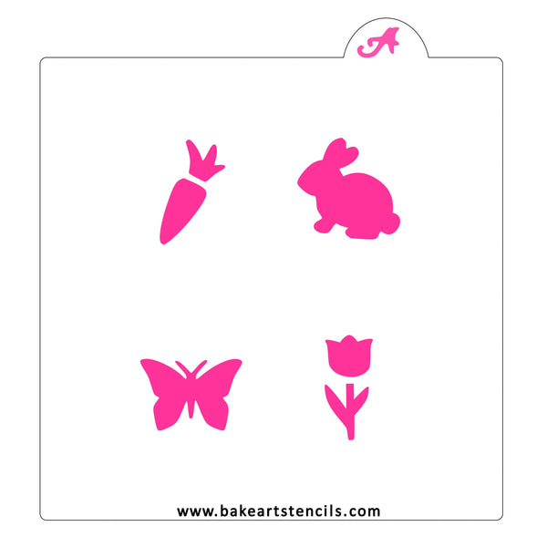 Spring Oreo Stencil | Cake Craft Shoppe, LLC