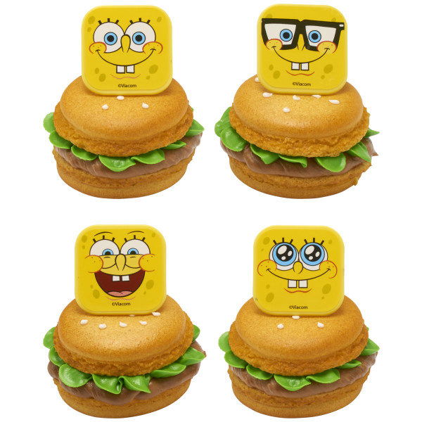 SpongeBob SquarePants™ Rings - 12ct | Cake Craft Shoppe, LLC