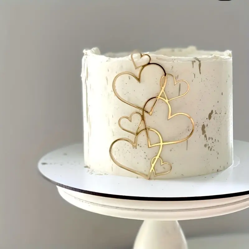 Heart Wedding Cake Topper | Cake Craft Shoppe, LLC