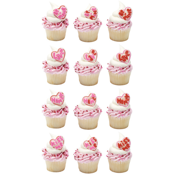 Talking Hearts Assortment - 12ct | Cake Craft Shoppe, LLC