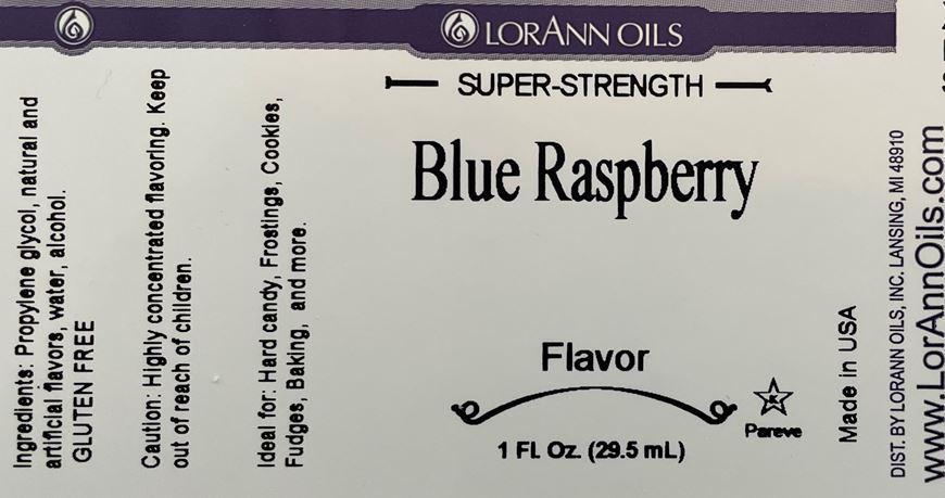 Blue Raspberry, Flavor, 1 oz. | Cake Craft Shoppe, LLC