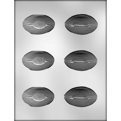 3D Football Chocolate Mold - 2-5/8 " | Cake Craft Shoppe, LLC