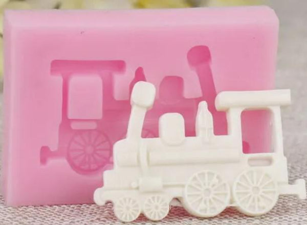 TRADITIONAL TRAIN SILICONE MOLD | Cake Craft Shoppe, LLC