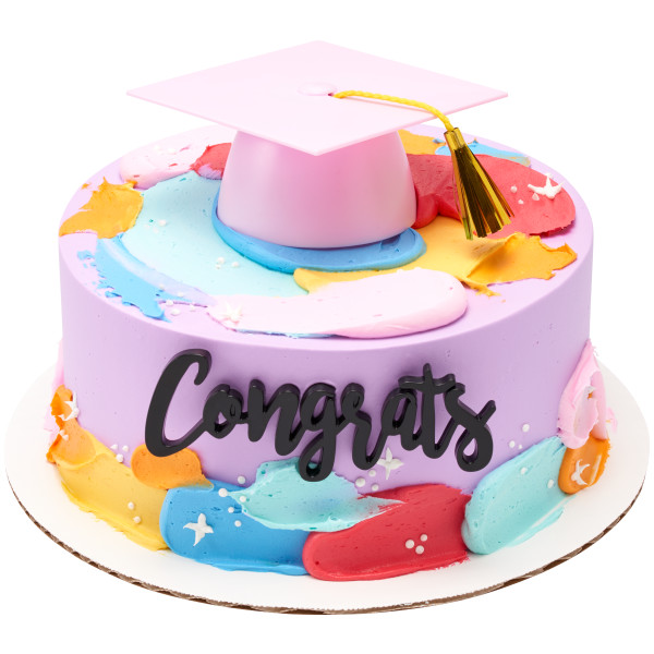 Congratulations Script- 12ct - Bulk | Cake Craft Shoppe, LLC