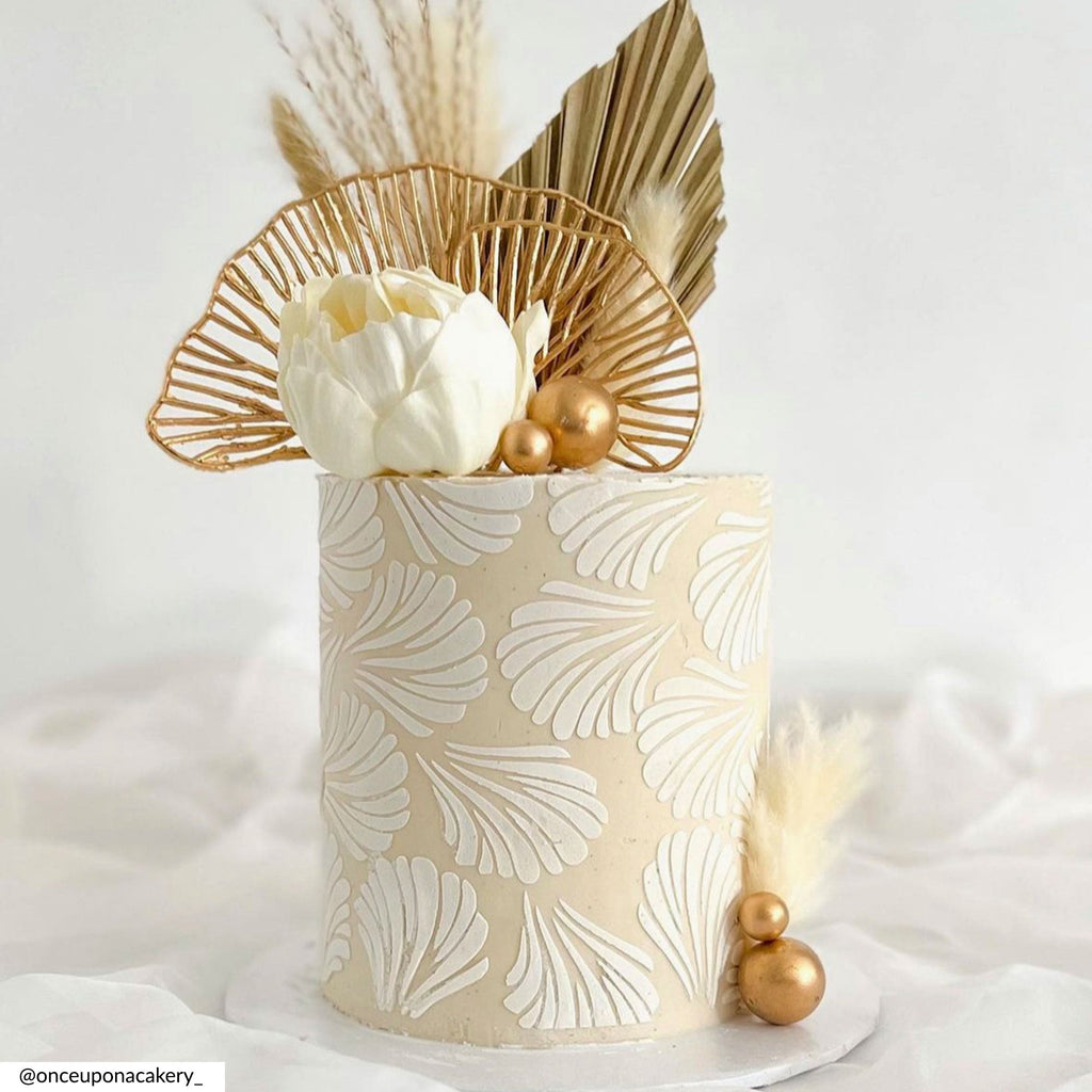 Cake Stencil LETICIA | Cake Craft Shoppe, LLC