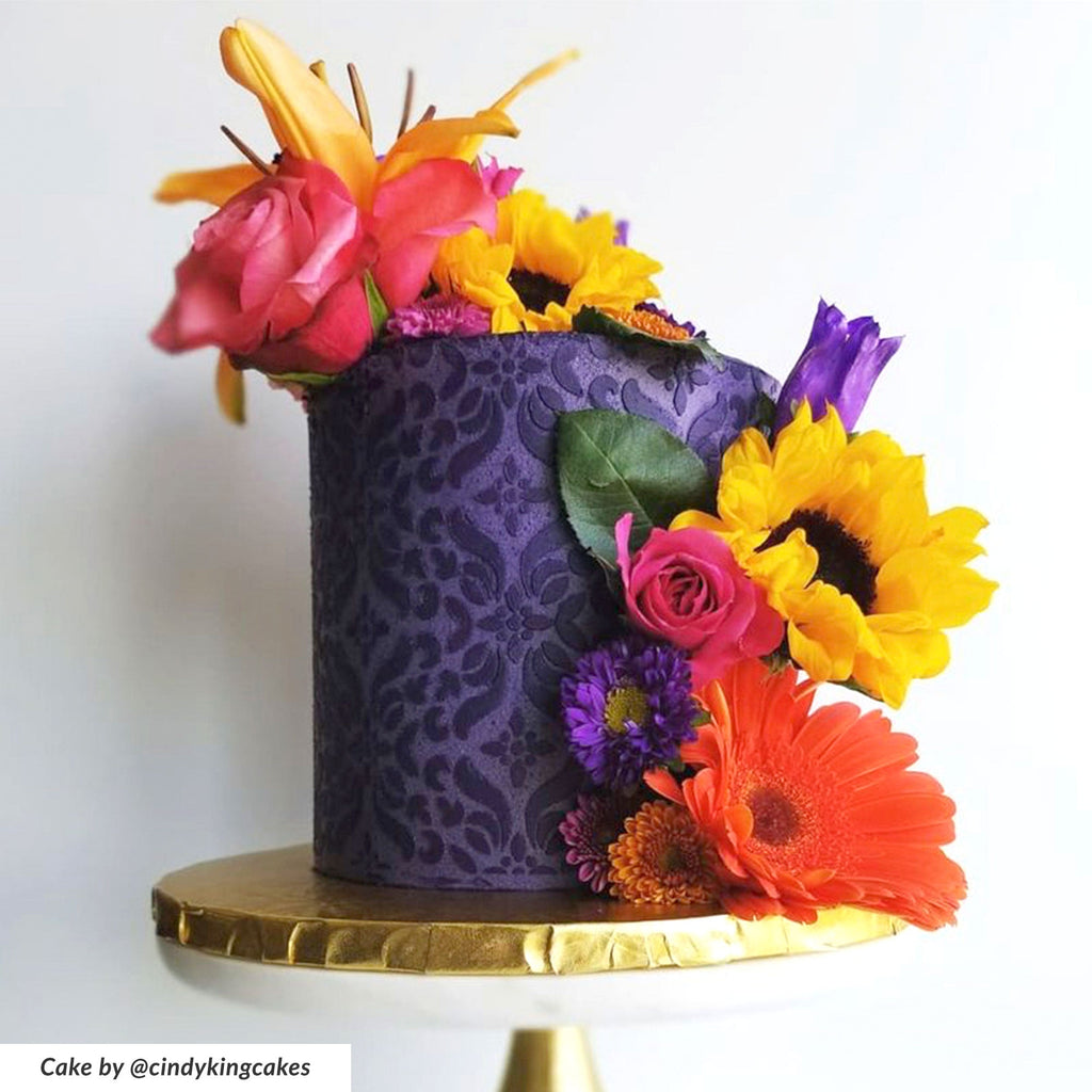 Cake Decorating Stencil LORNA | Cake Craft Shoppe, LLC