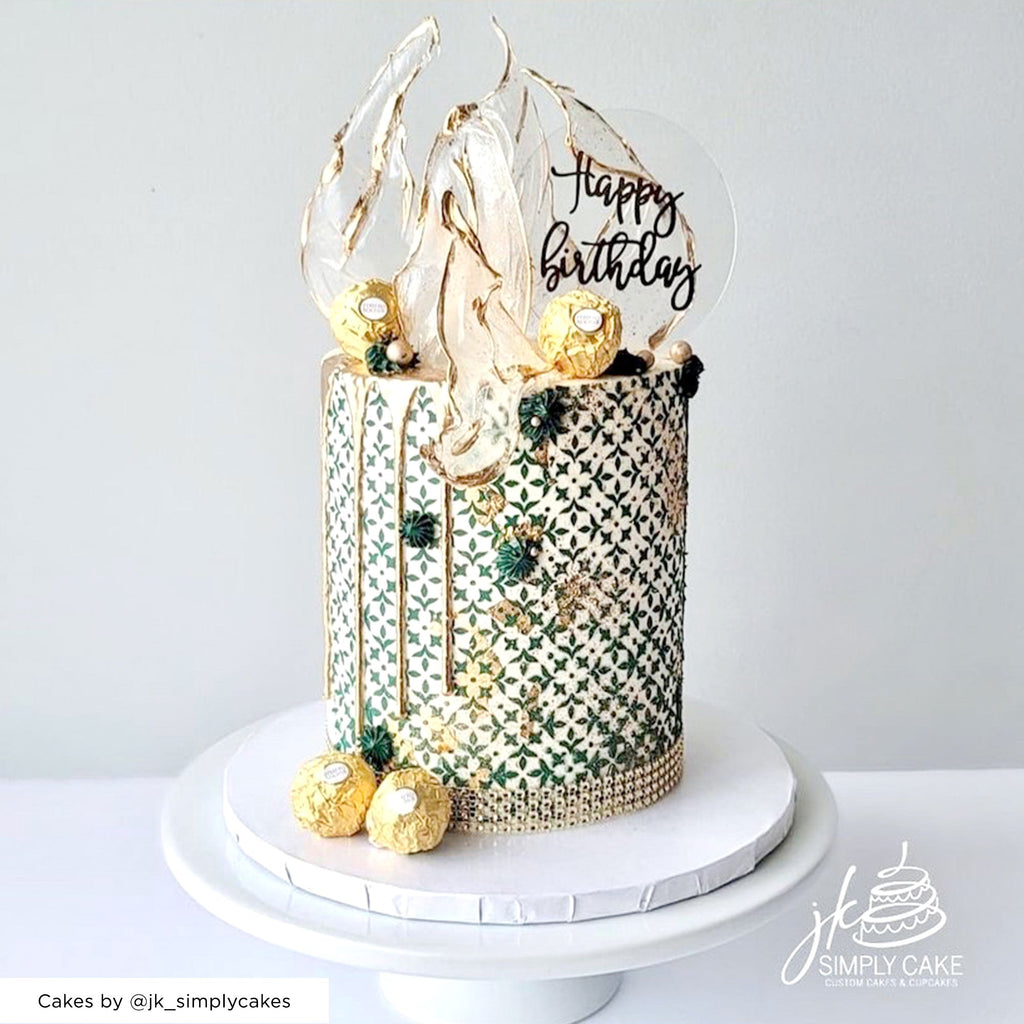 Cake Stencil ORNA | Cake Craft Shoppe, LLC